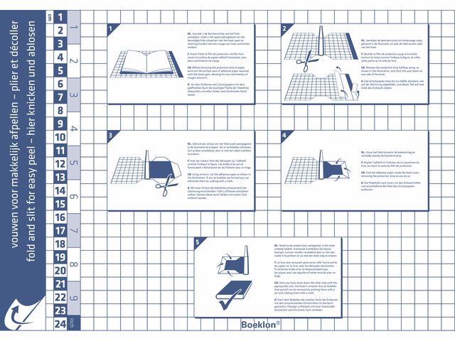 Kangaro KTC Kangaro transparant kaftfolie van 50 micron PP. Geschikt ...