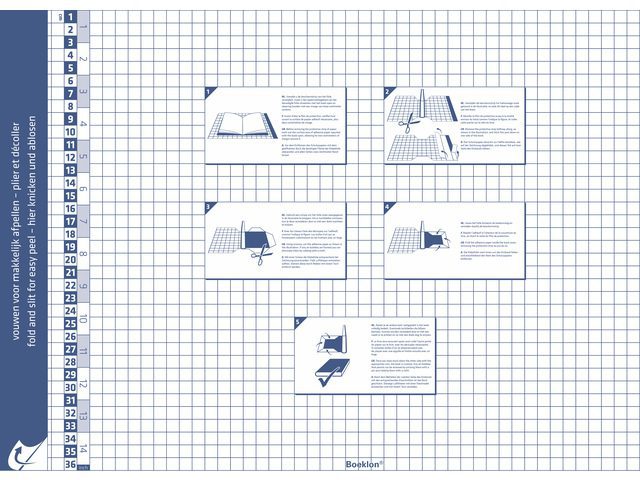 Kangaro KTC Kangaro boeklon zelfklevende kaftfolie 50 cm x 1 mtr → Riffort